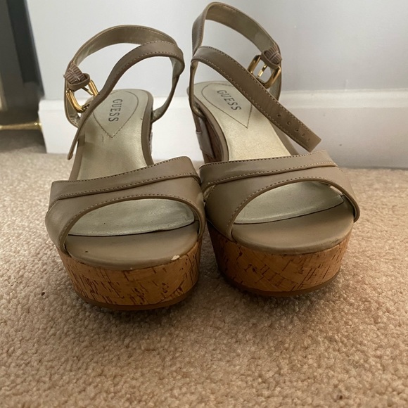 G by Guess | Shoes | G By Guess Wedge Sandal Heels | Poshmark